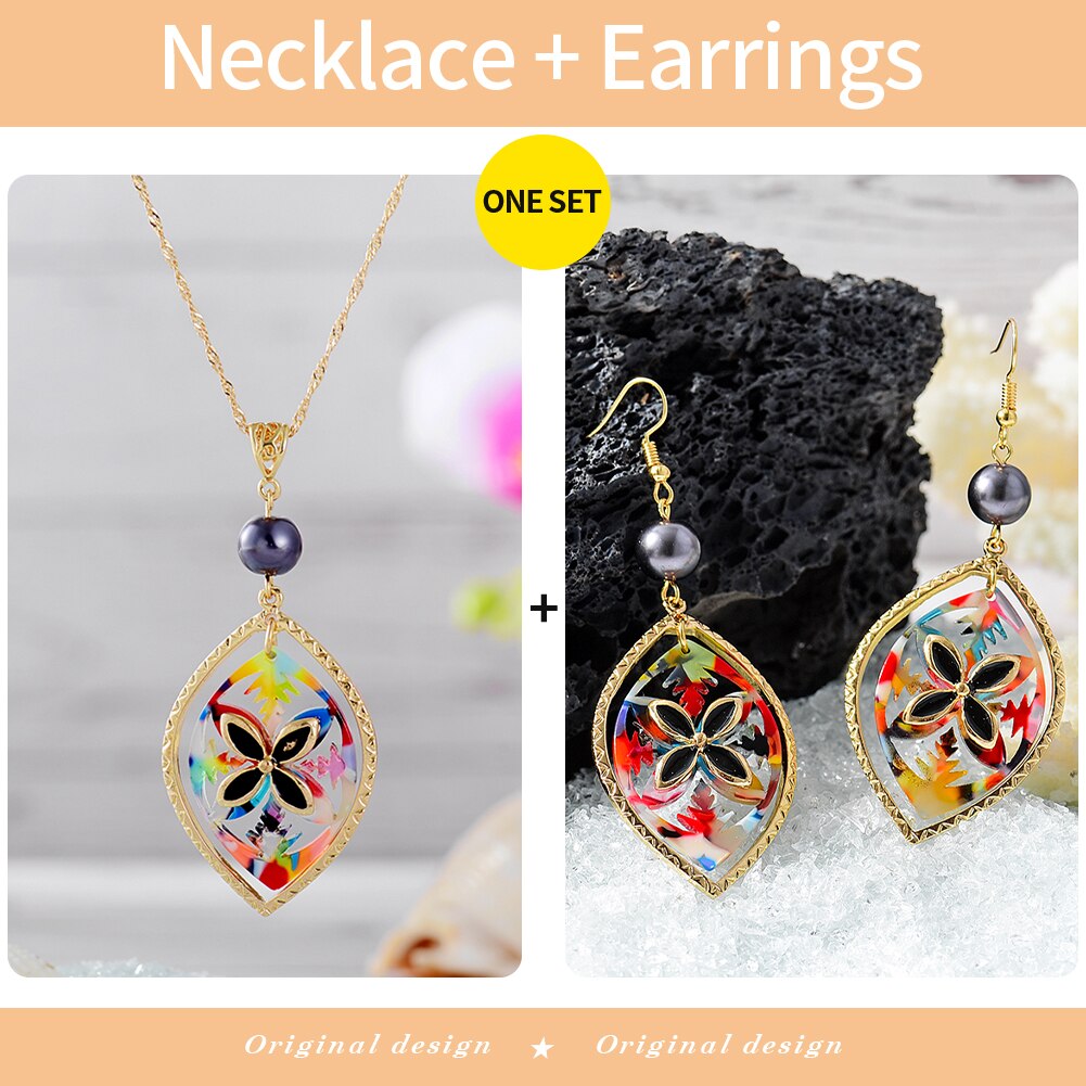 Cring Coco Polynesian Jewelry Sets Hawaiian Trendy... – Vicedeal