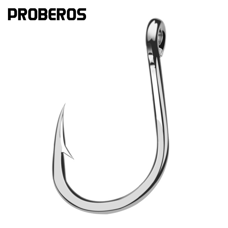 PROBEROS Jigging Hook 1/0-13/0 Strong stainless st... – Grandado