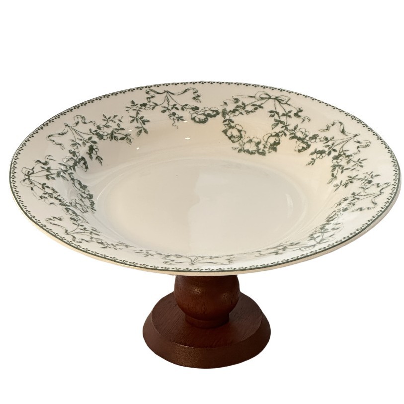 Ceramic Tall Disc 8 Inch Chinese Tea Dim Sum Plate... – Vicedeal