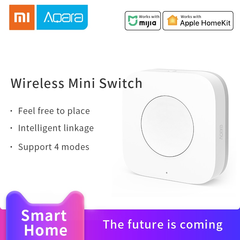 Xiaomi Aqara Wireless Mini Switch Mijia Smart Home Vicedeal