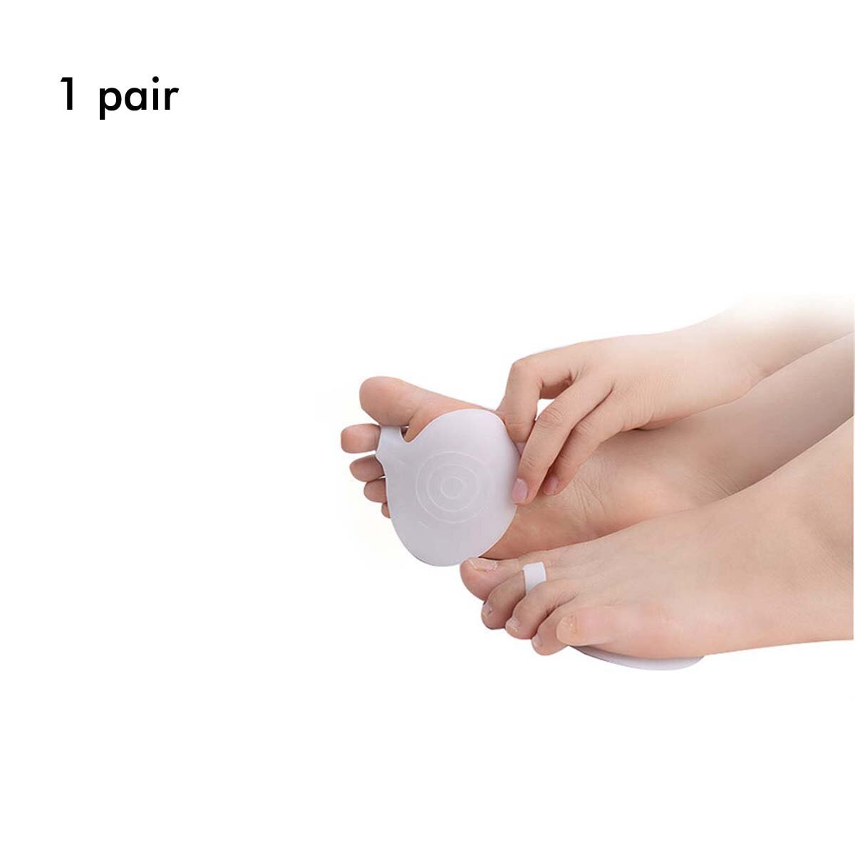2 Pcs Del Gel Del Silicone Borsite Corrector Toe P... – Vicedeal
