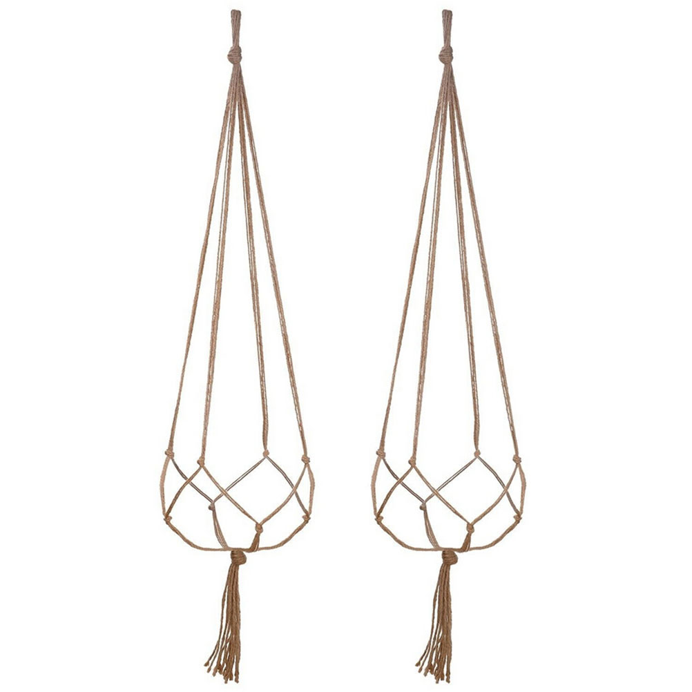 Macrame Duurzaam Jute Natuurlijke Stijl Plant Disp... – Vicedeal