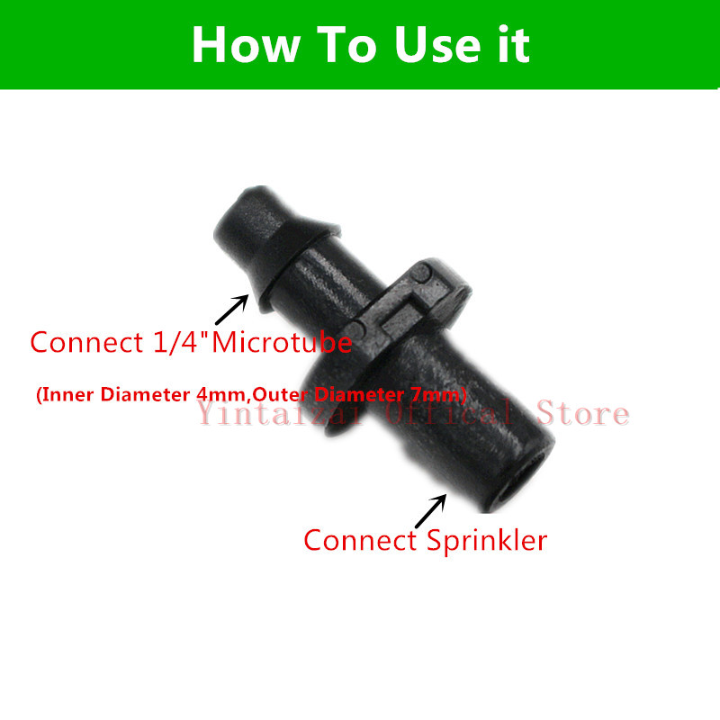 Insert Barb Adapter X Slip 6Mm Of 7.5Mm Tuinieren ... – Grandado