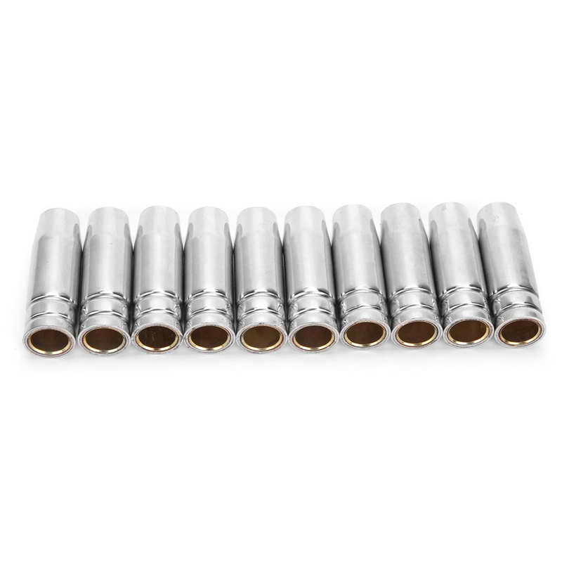 10Pcs Gas Nozzle Tip Contact Voor MB15 MB14 12Mm M... – Vicedeal
