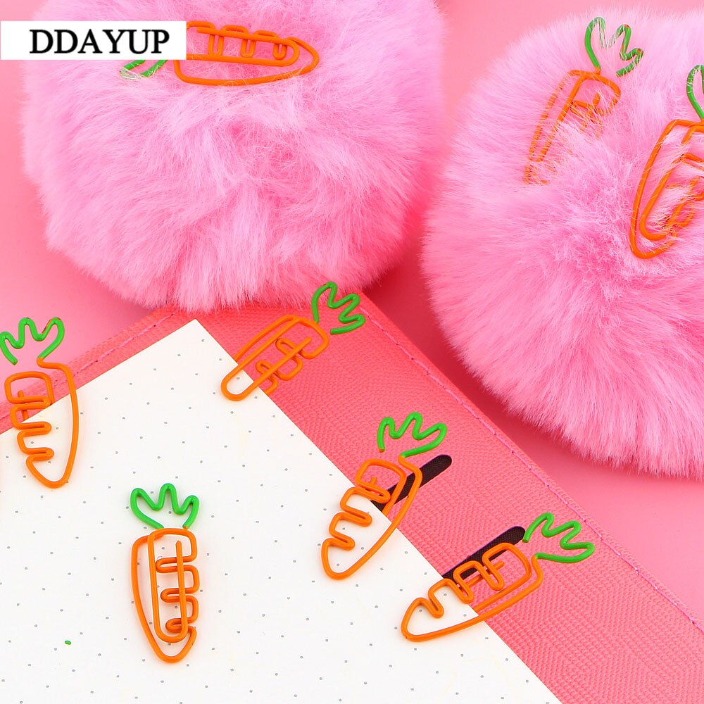 10 Pcs/set Kawaii Cute Metal Vegetable Carrot Radi... – Grandado