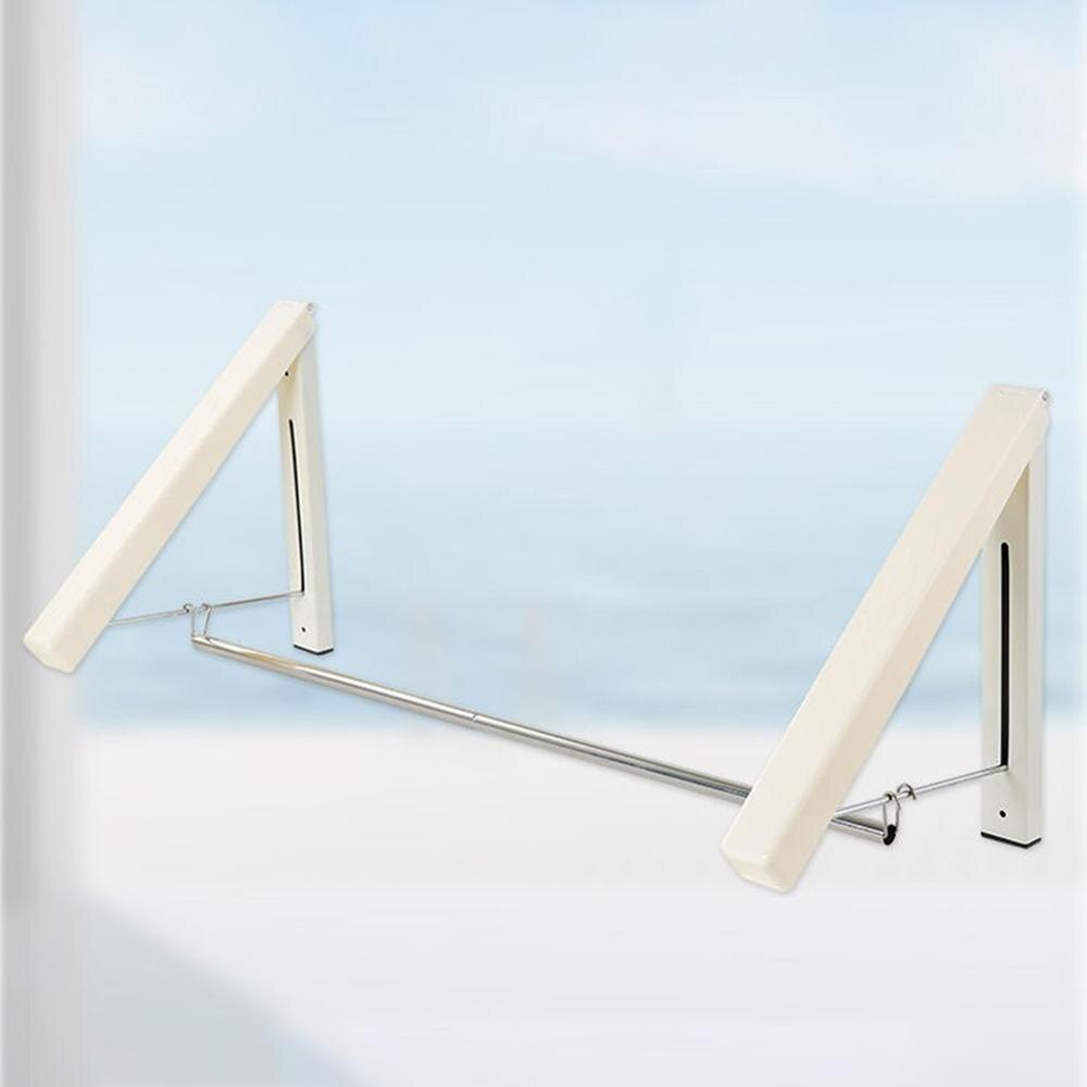 Folding Wall Mounted Clothes Hanger Collapsible Hi... – Grandado