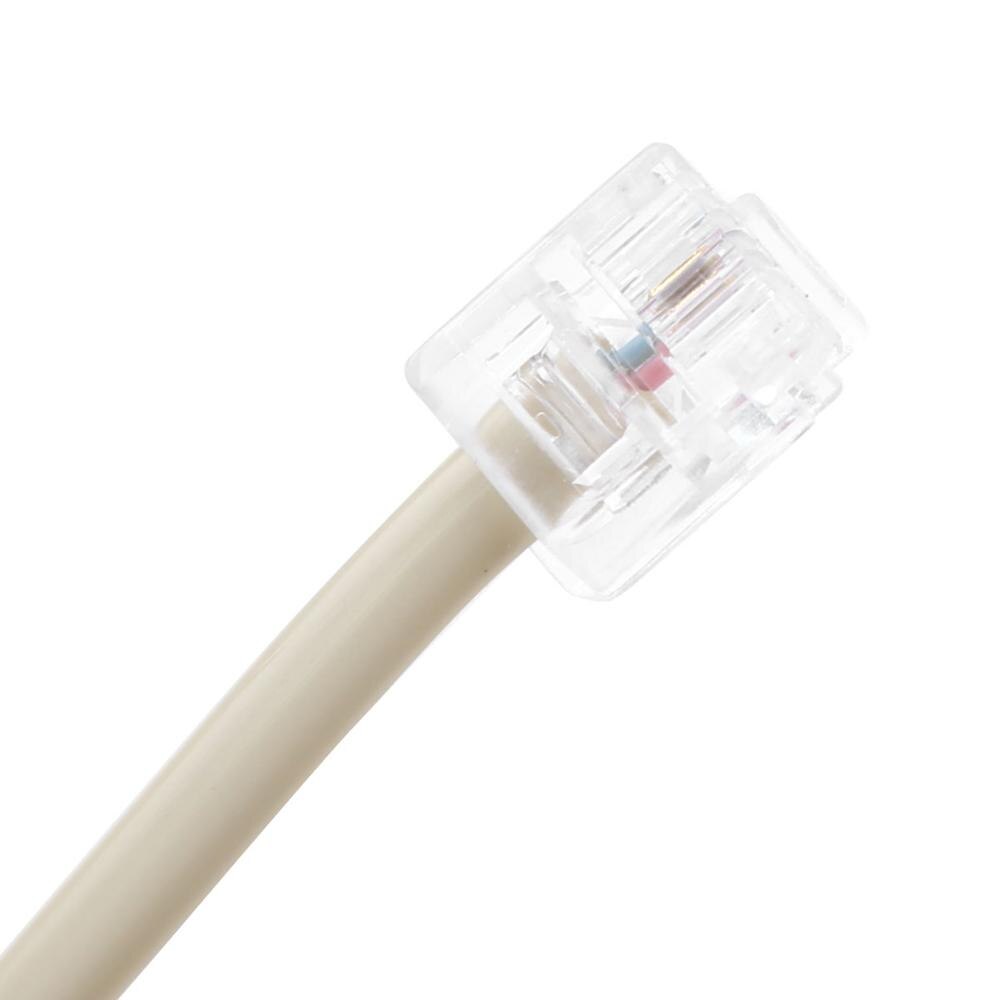 2pcs Dsl Filter Rj11 6p4c Male To 2 Female Telepho Grandado