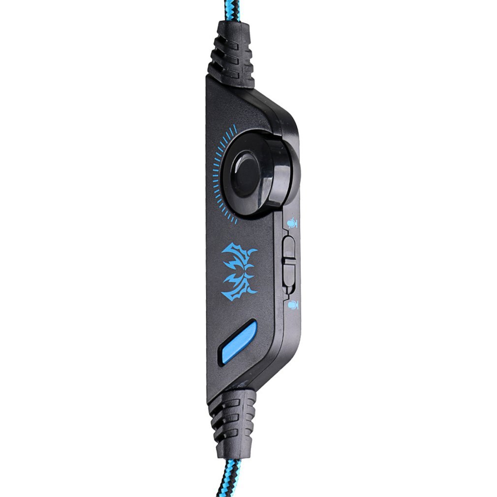 Gaming Headsets Big Headphones with Light Mic Ster... – Grandado