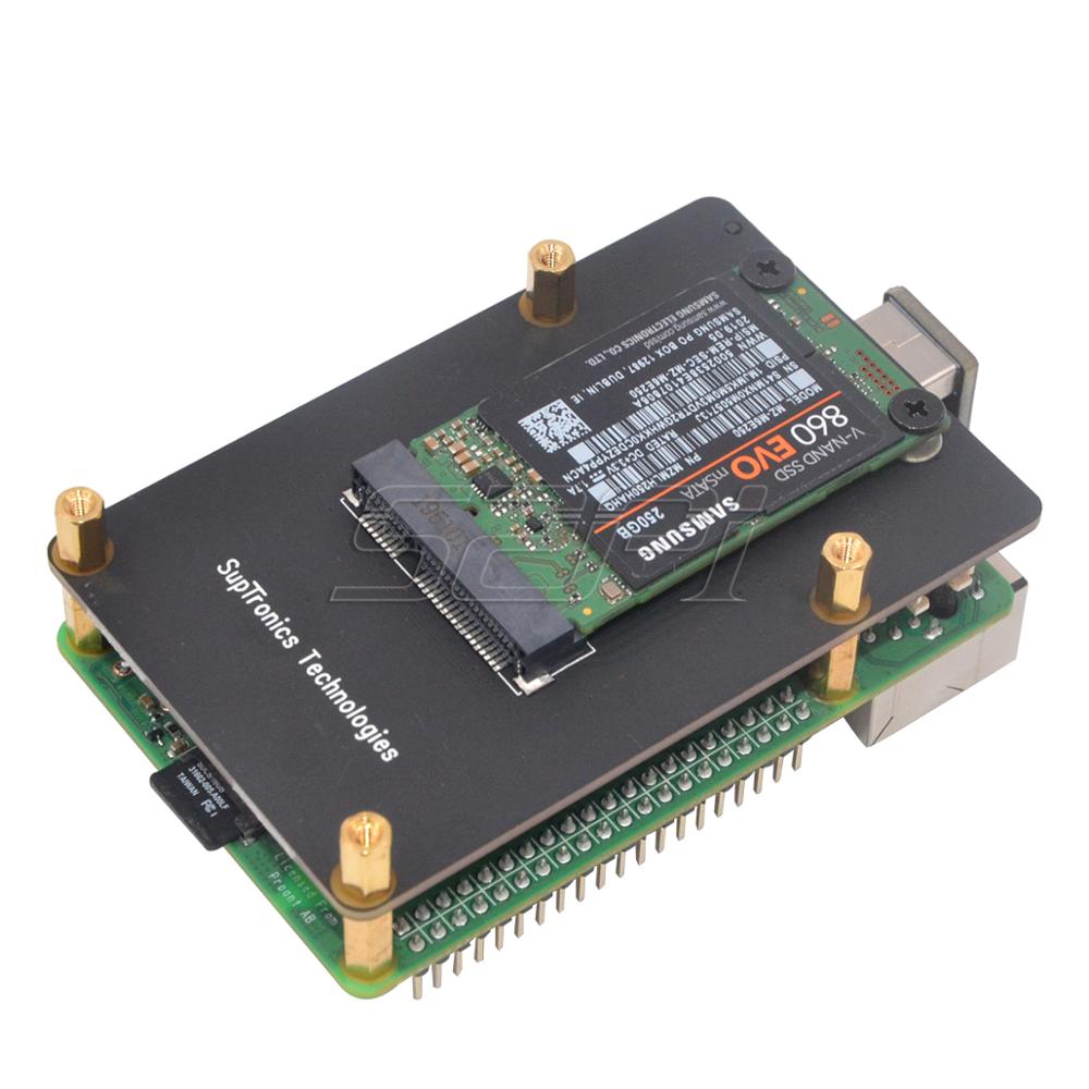 52Pi ! Carte d'extension de blindage SSD Raspberry X857 V1.0 mSATA pour ... 52Pi ! Carte d'extension de blindage SSD Raspberry X857 V1.0 mSATA pour ...