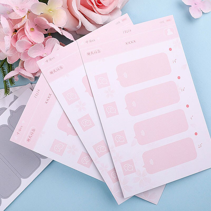 Valentine's Day Card DIY Table White Seal Stick Sc... – Grandado