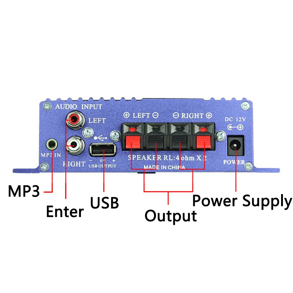 HongXing HX-TA8251A 2.0 Channel DC12V/MP3 home car... – Vicedeal