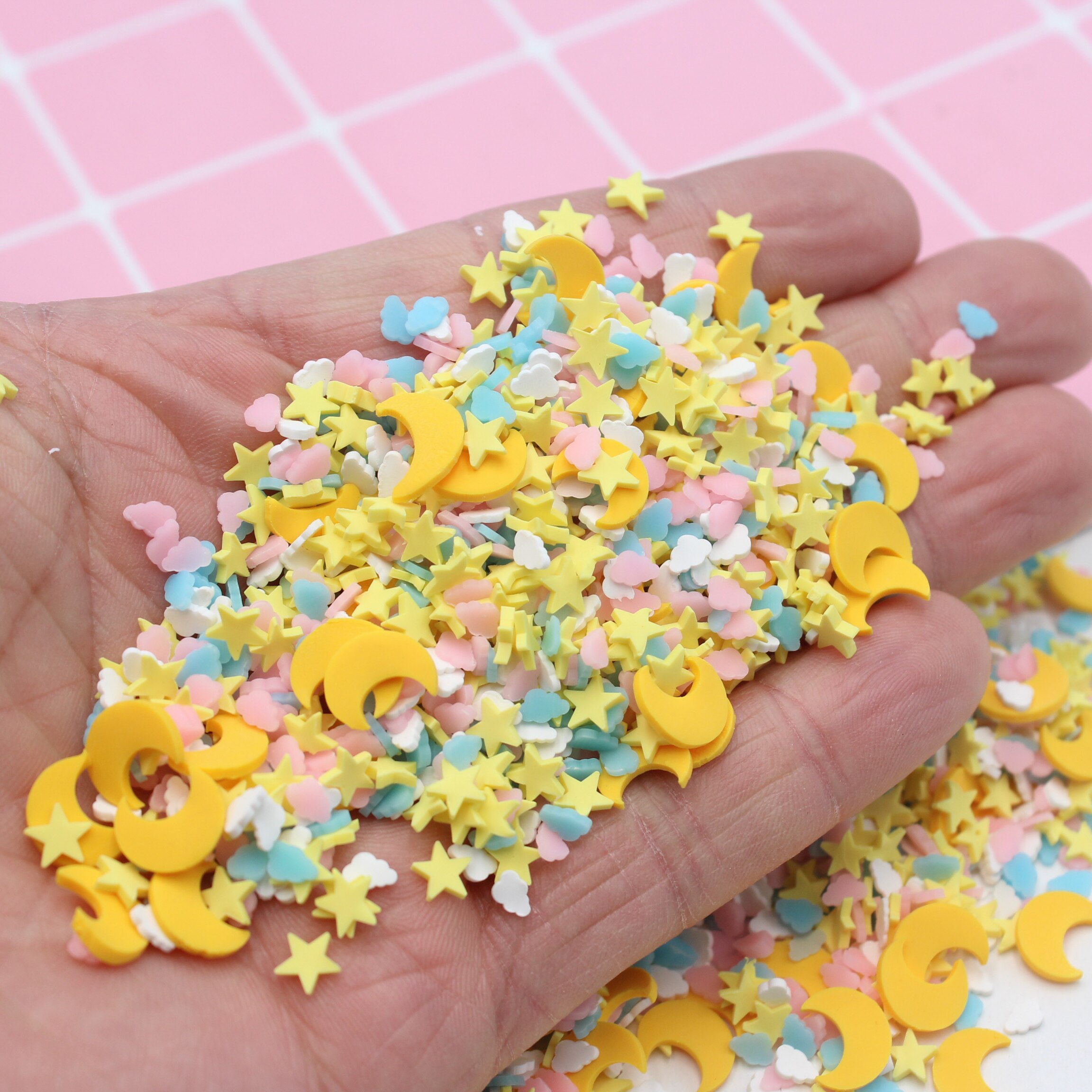 100 G/partij Elegante Cloud En Moon Star Mengsel S... – Vicedeal