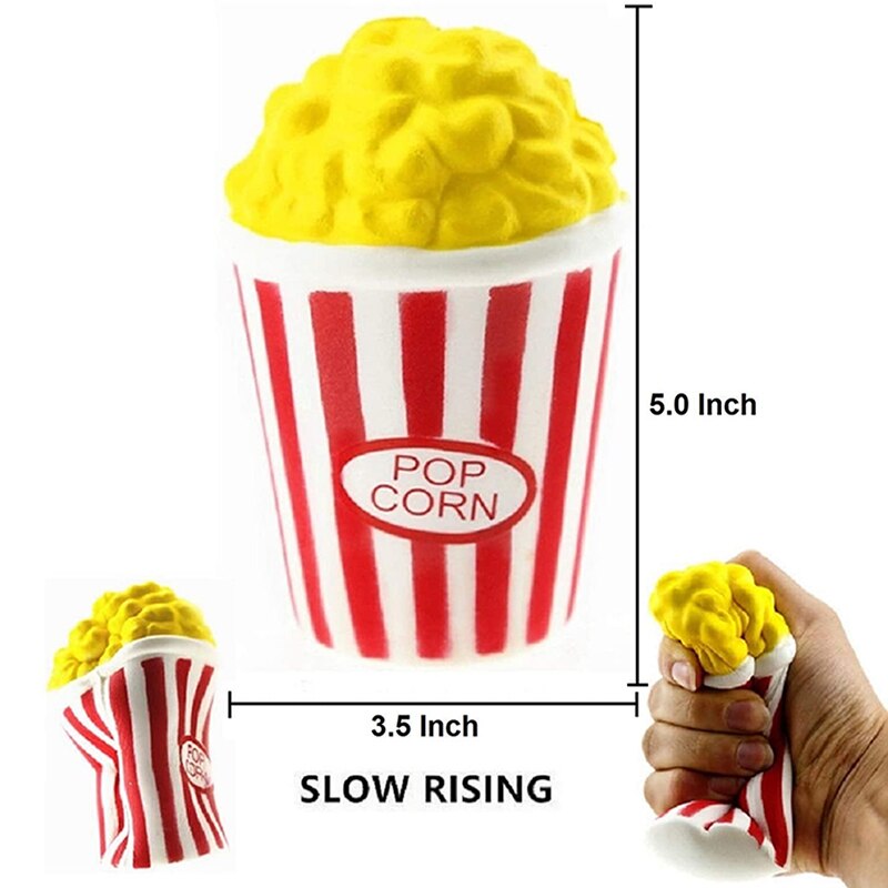 Jumbo Squishy Kawaii Hamburger Popcorn French frie... – Vicedeal