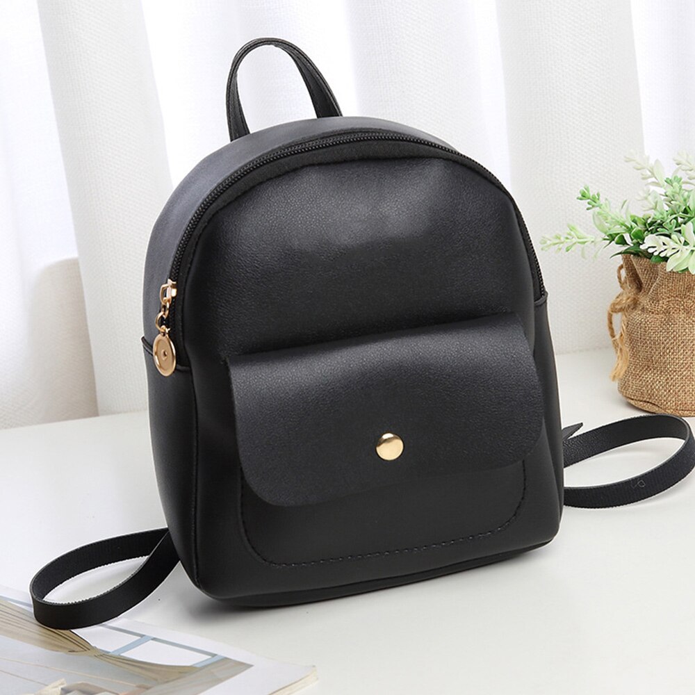 Yogodlns Mini Backpack Women PU Leather Shoulder B... – Vicedeal