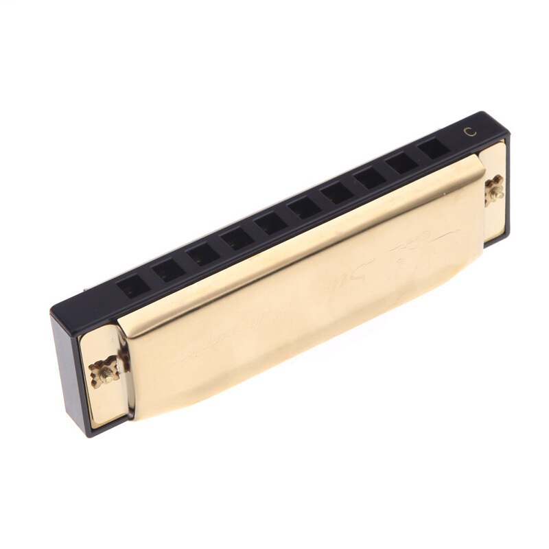 Swan 10 Holes Diatonic Harmonica Key of C Reed Blu... – Grandado