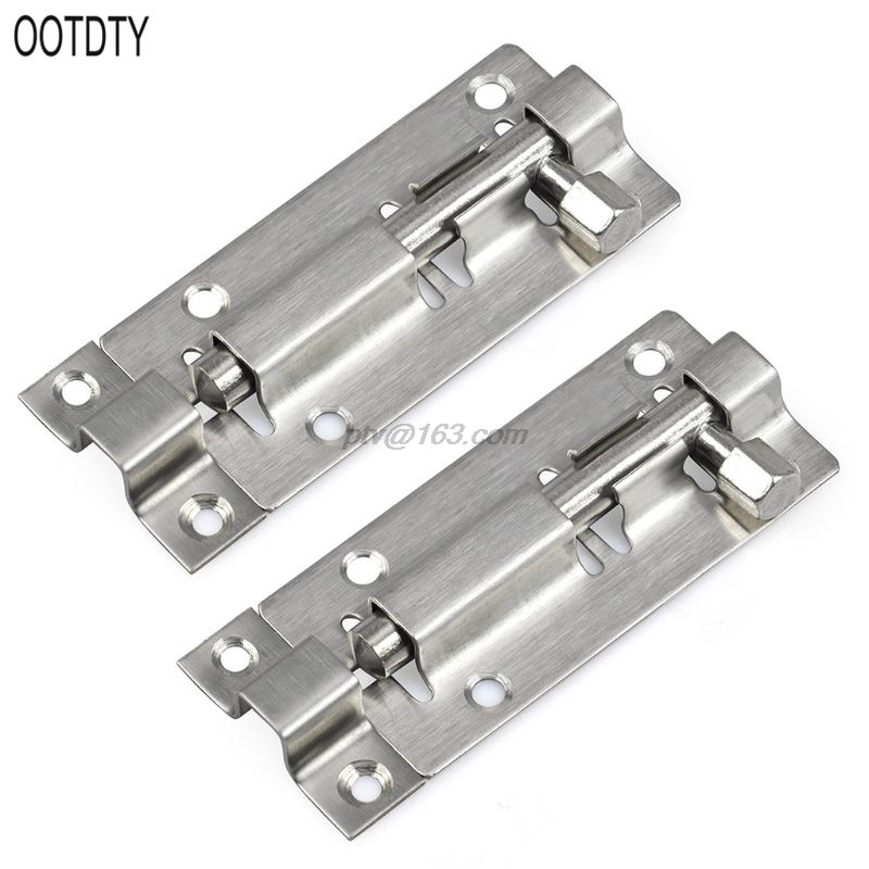 2 Stuks 3 Inch Barrel Bolt Klink Rvs Sliding Bolt ... – Grandado