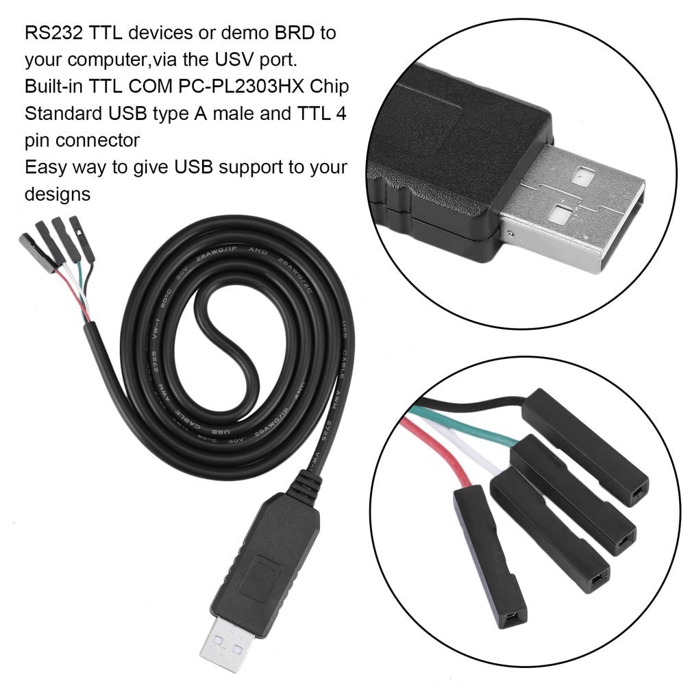 1pcs 1M USB to RS232 TTL Serial Cable Adapter Modu... – Vicedeal