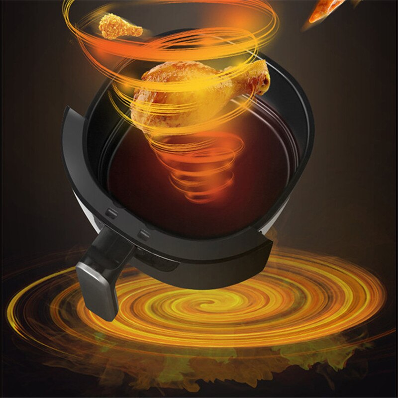 Smart Touch Screen Air Fryer Oil-free Electric Fry... – Grandado