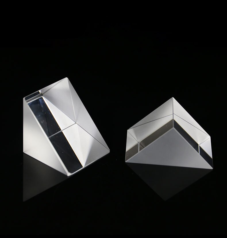 Prisme triangulaire 5x5x5MM, matériau verre optiqu... – Grandado
