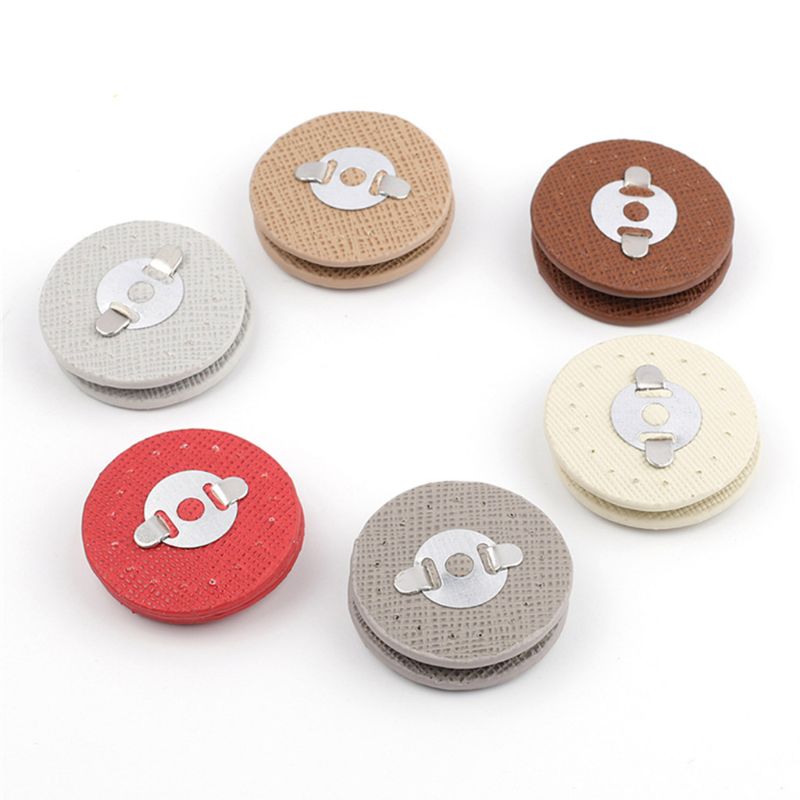 Circle Sew-on Magnetic Button Bag Wallet Clasp Sna... – Vicedeal