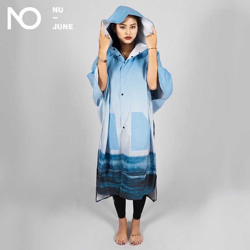 Nu-June Microfiber Wetsuit Changing Robe Towel Pon... – Grandado