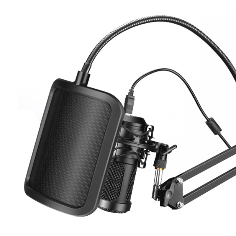 R91A Pop Filter Mic Pop Screen with Metal Mesh Com... – Grandado