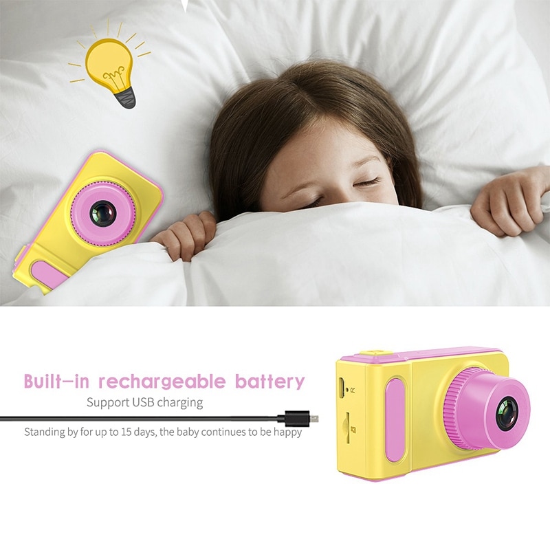 K7 Kids Mini Digital Camera 2 Inch Hd Sn Anti-Shak... – Grandado