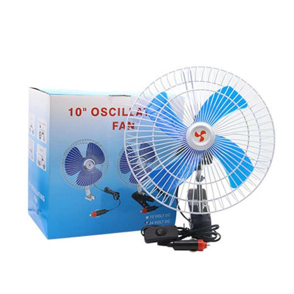 10 Inch 12V Car Electric Fan Big Truck Car Van Sha... – Grandado