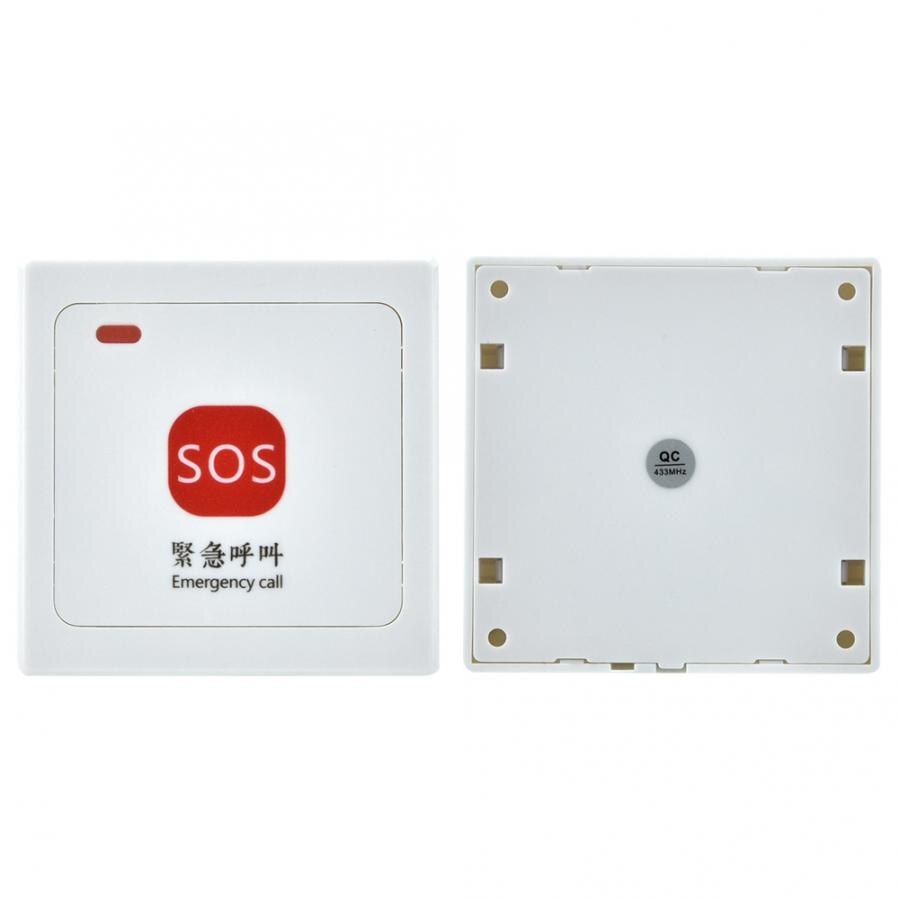 Pager Wireless Touchable Alert Call Help White But... – Grandado