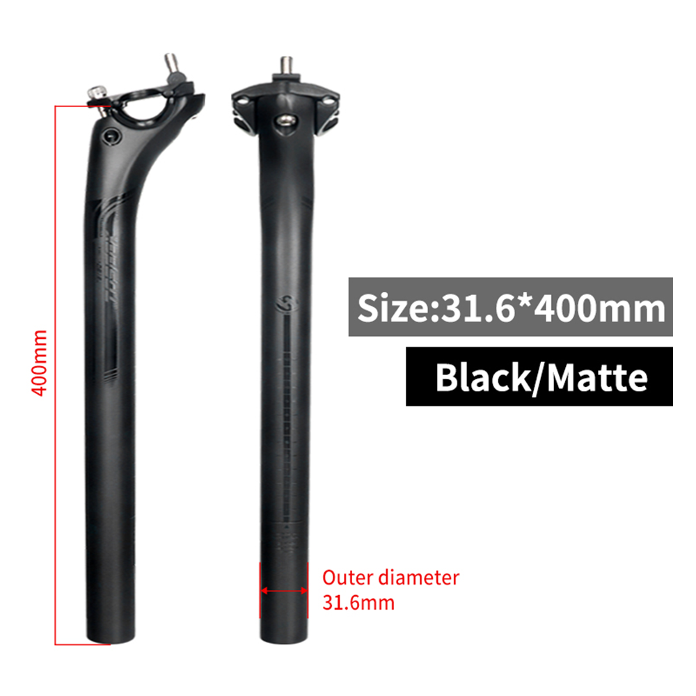 Fiets Carbon Zadelpen 27.2/30.8/31.6Mm Matte Black... – Grandado