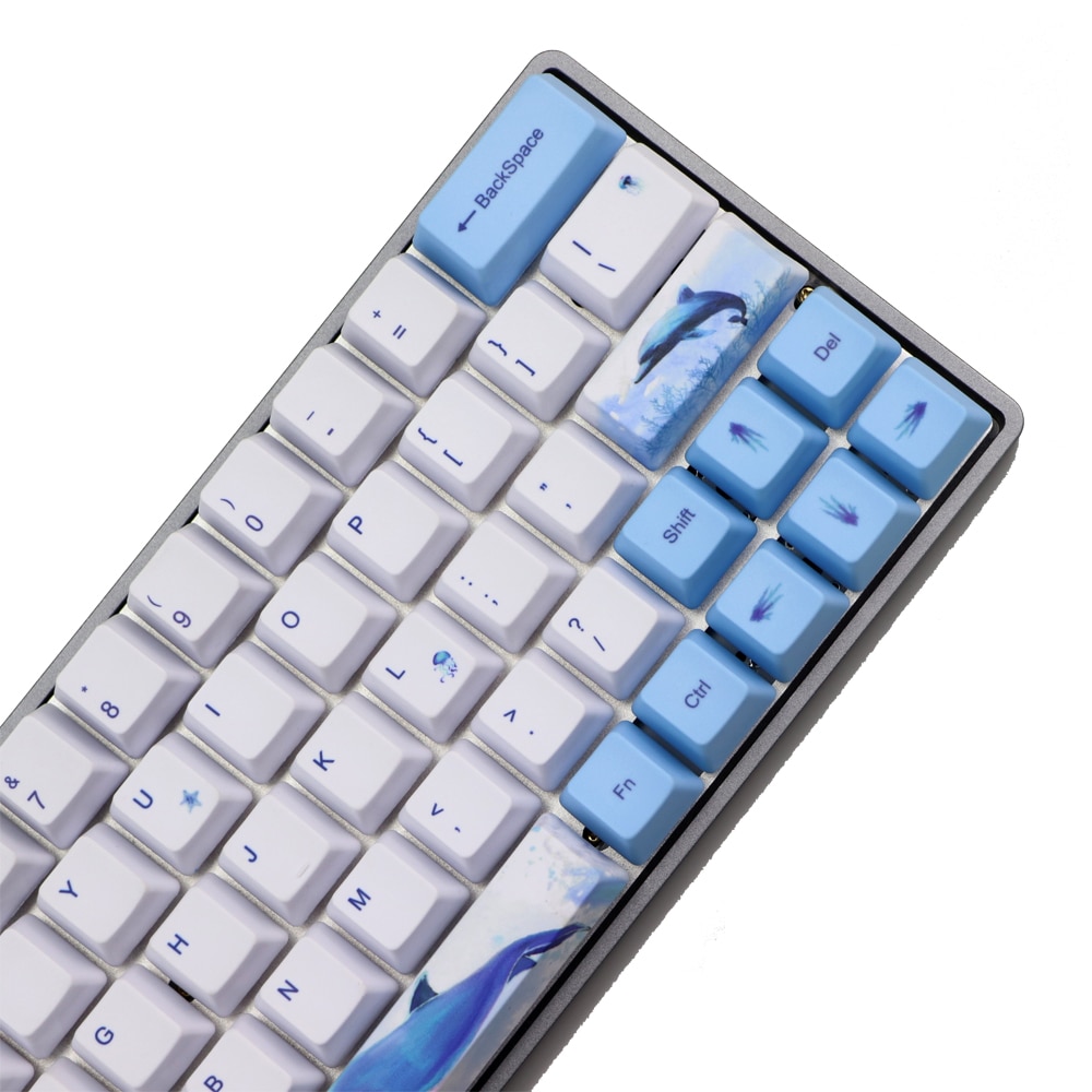 whale Keycap 60% PBT OEM Keycap Set Mechanische To... – Grandado