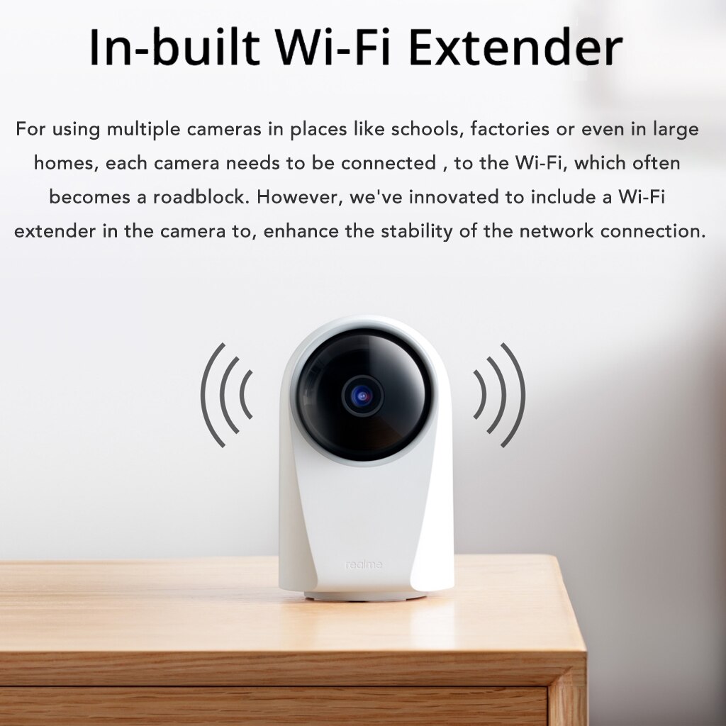 realme Smart Camera Wifi 360° 1080p Video Recordin... – Grandado