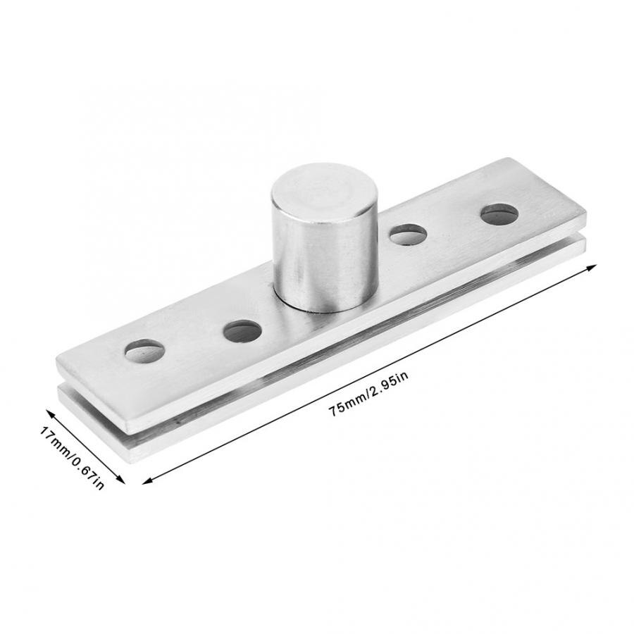 Door Hinge 2pcs 360 Degree Rotary Pivot Hinge Stai... – Vicedeal