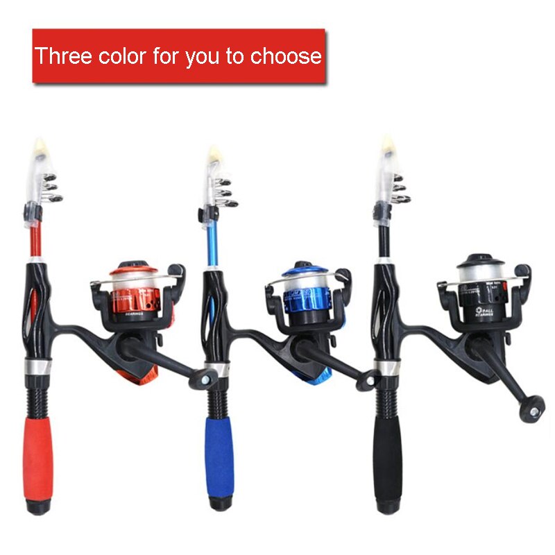 Fishing Rod Reel Set Pancing 1.1m EVA Handle Glass... – Grandado