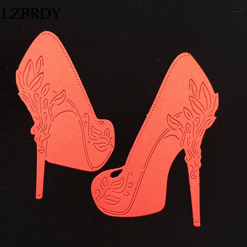 High-heeled Shoes Leaves Metal Cutting Die Kscraft... – Vicedeal