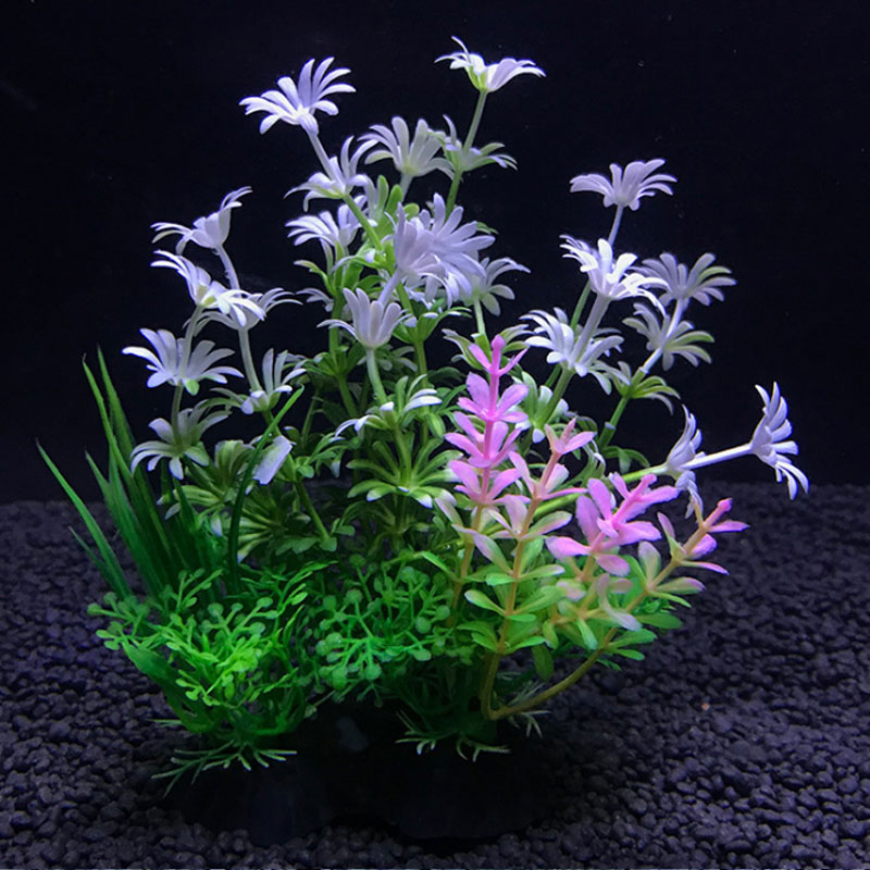 14cm simulering vandplanter akvarium kunstigt vand... – Grandado