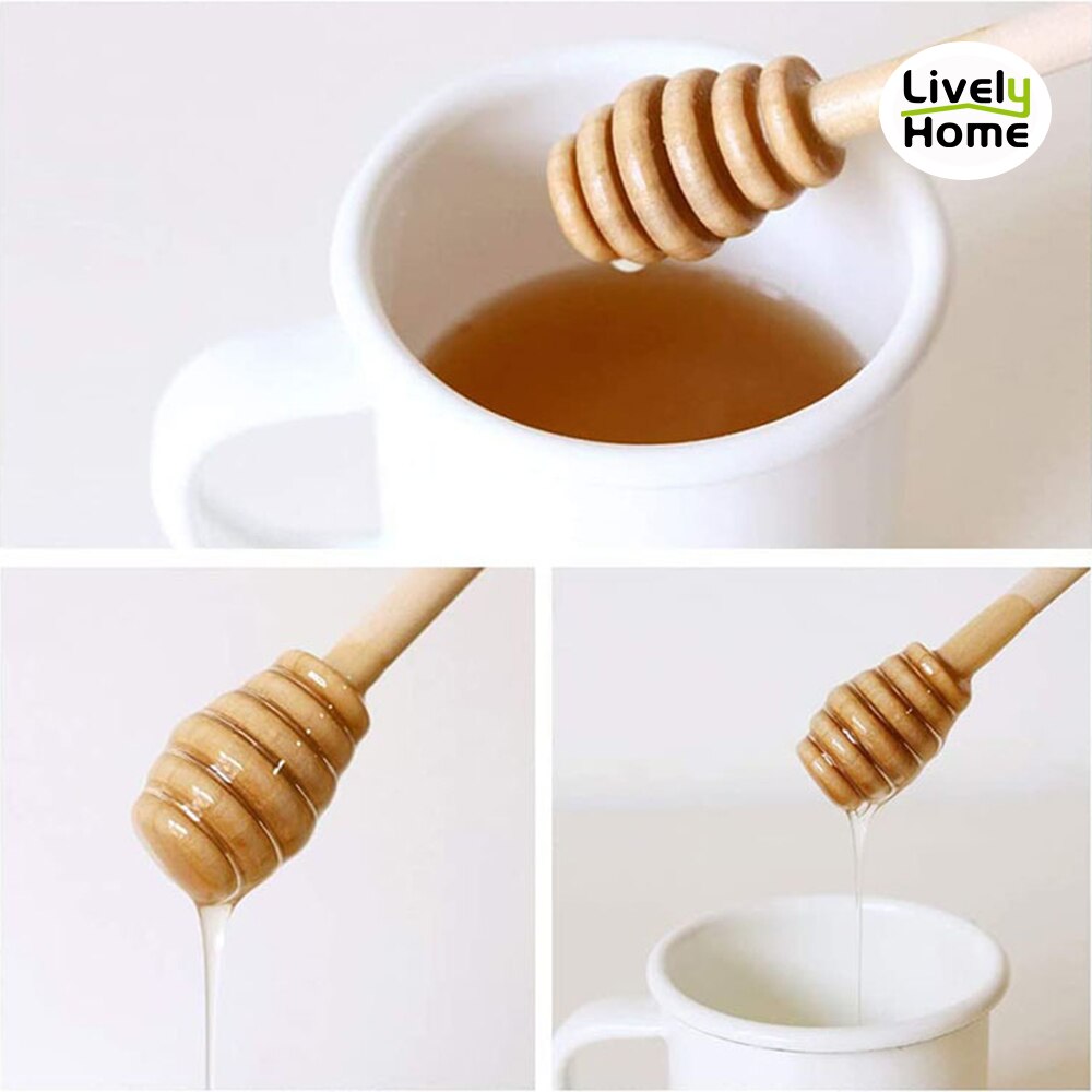 20 Stuks Lange Handvat Hout Honing Roer Bar Honing... – Grandado