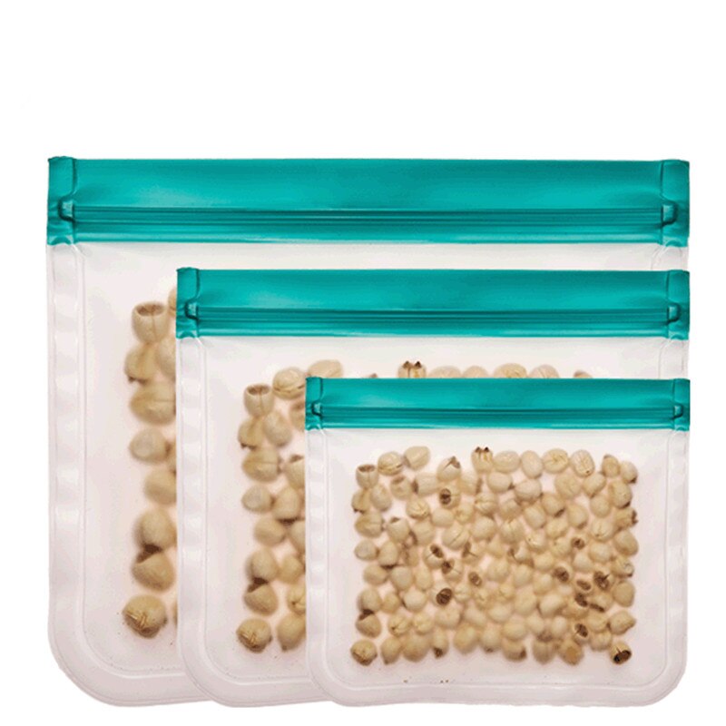 Food Fresh-keeping Bag Container Frosted PEVA Food... – Grandado