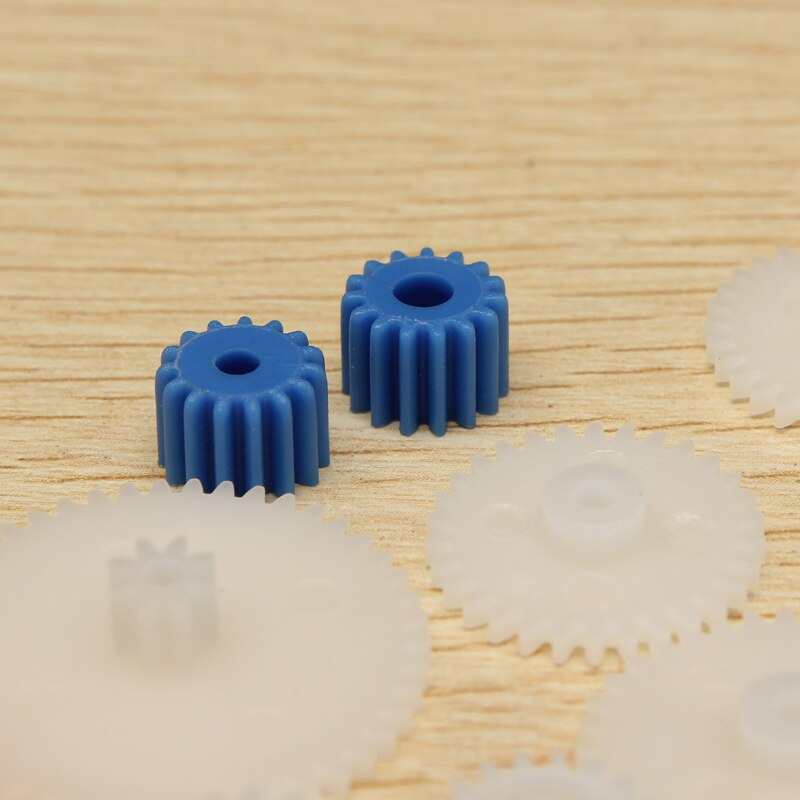 60PCS/Set Plastic Gear Set DIY Rack Pulley Belt Wo... – Grandado