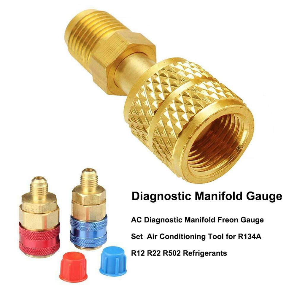 Ac Diagnostic Spruitstuk Freon Gauge Set Aircondit... – Vicedeal