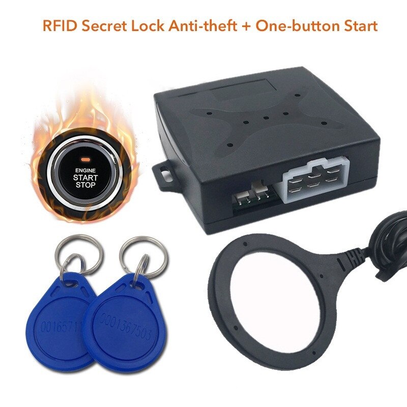 12V Car Start Stop Button Engine Push Start Button... – Grandado