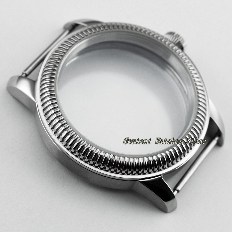 44mm Sterile 316L Steel Watch Case Wristwatch Shel... – Vicedeal