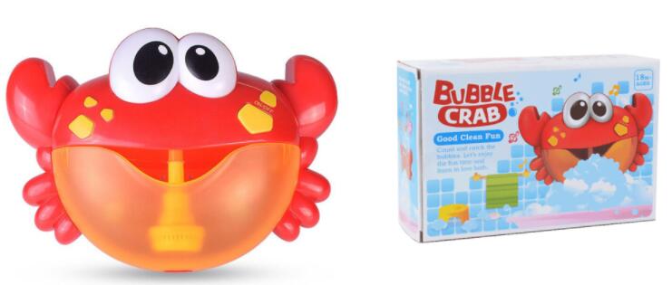 Baby Bath Toy Frog Bubble Musical Water Toy Bubble... – Vicedeal