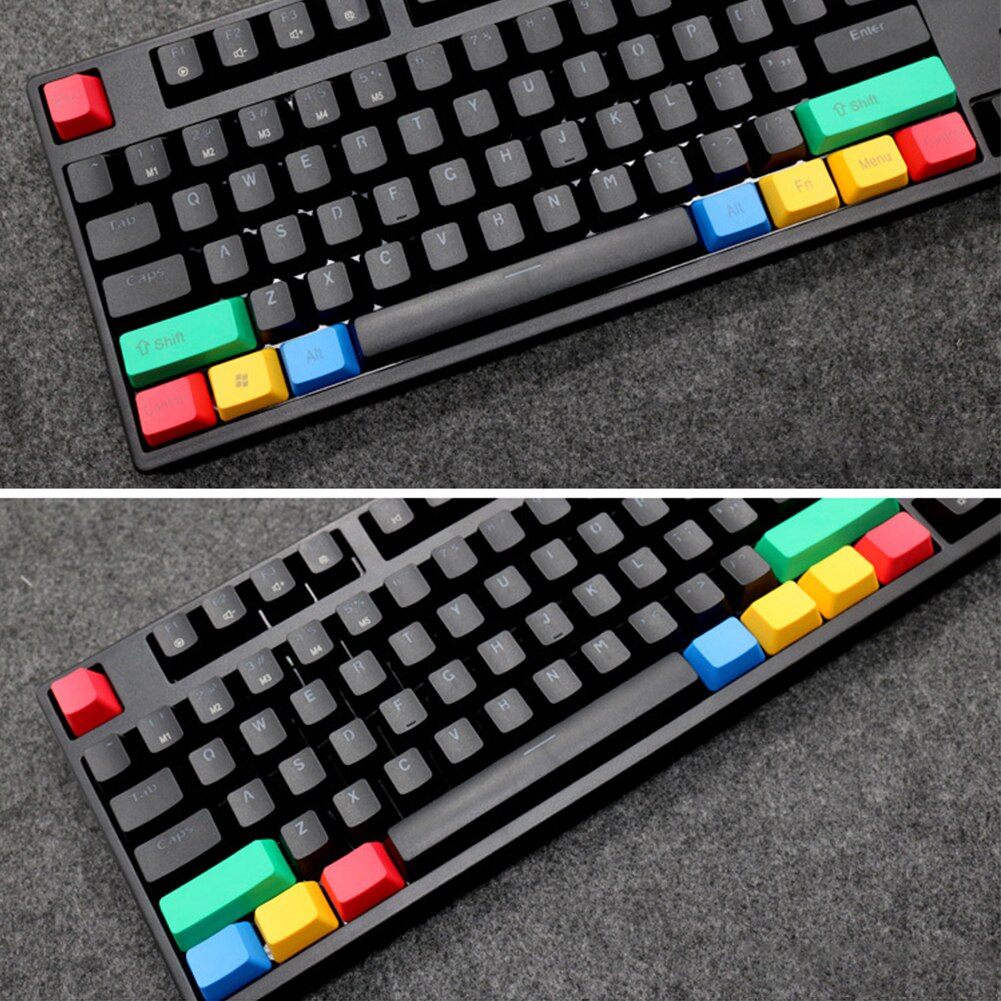 12Pcs/Set Key Caps Set Universal PBT Light-proof C... – Vicedeal