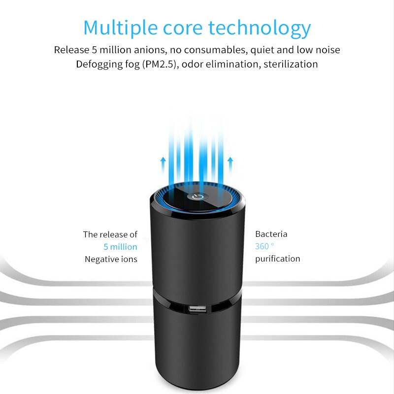 Aozbz Auto Luchtverfrisser Usb Mute Verstelbare Ne... – Grandado