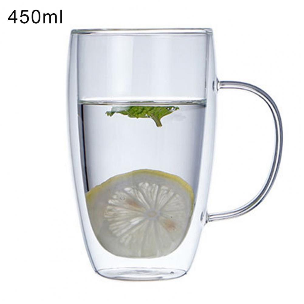 Double Wall Glass Cup Heat Resistant Tea Coffee Mu... – Grandado