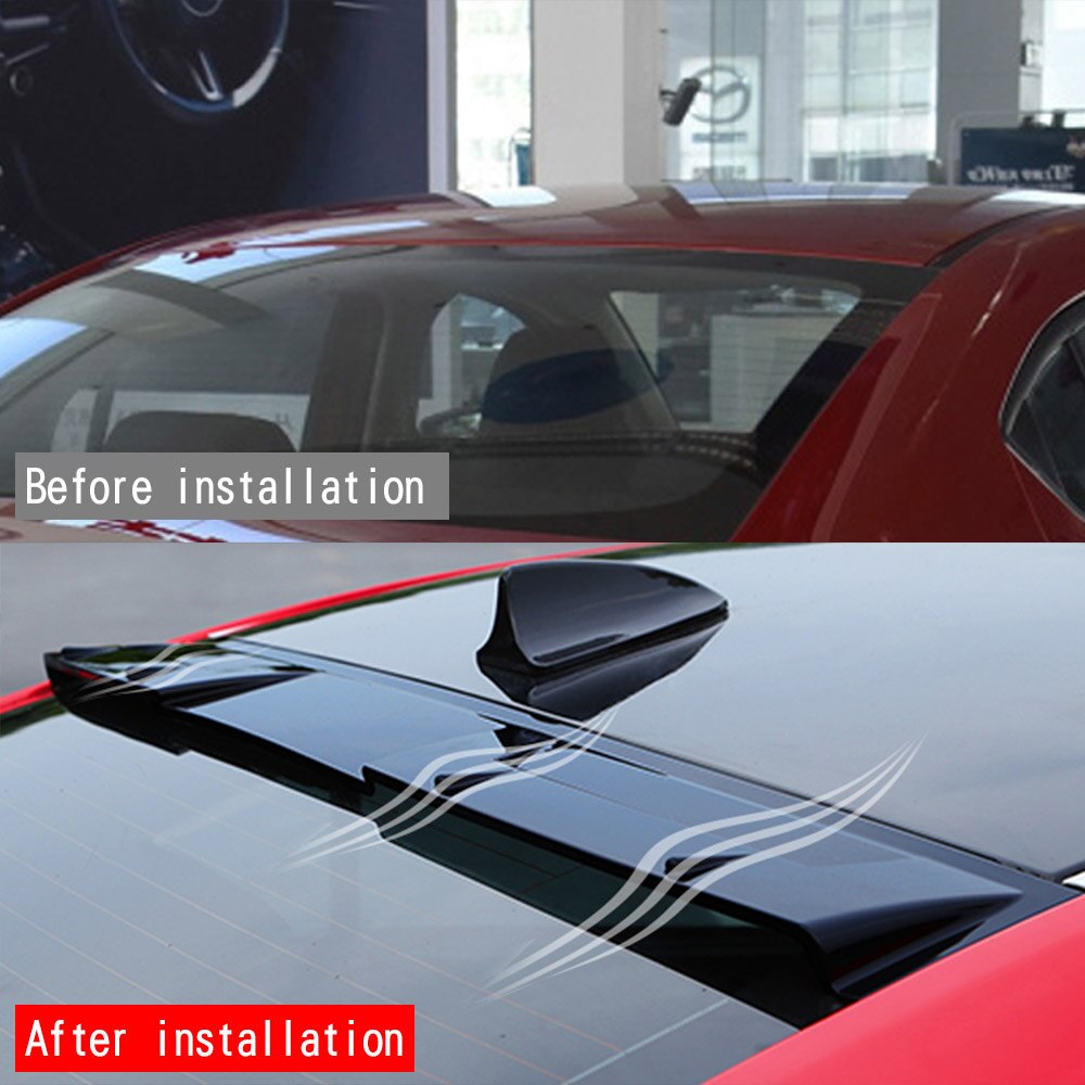 Applicable to Mazda 3 Angkersela top wing rear win... – Vicedeal