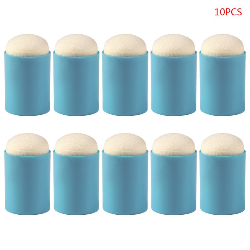 10pcs Sponge Finger Daubers Foam Painting Ink Pad ... – Vicedeal