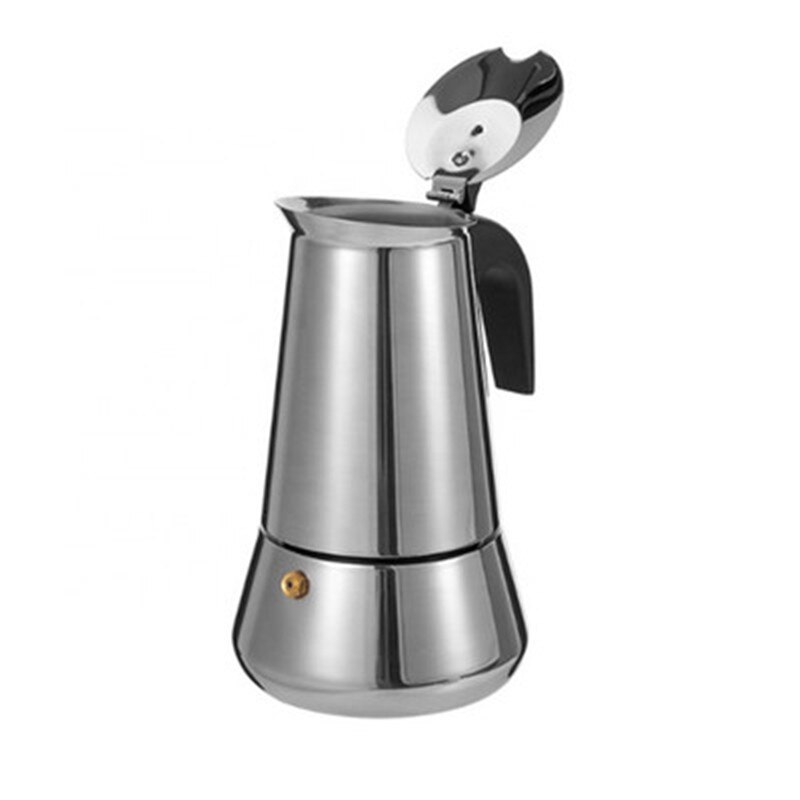 Stainless Steel Italian Moka Pot Coffee Pot Europe... – Vicedeal
