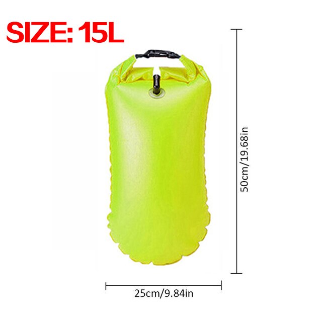 15L/28L Inflatable Open PVC Swimming Buoy Tow Floa... – Grandado